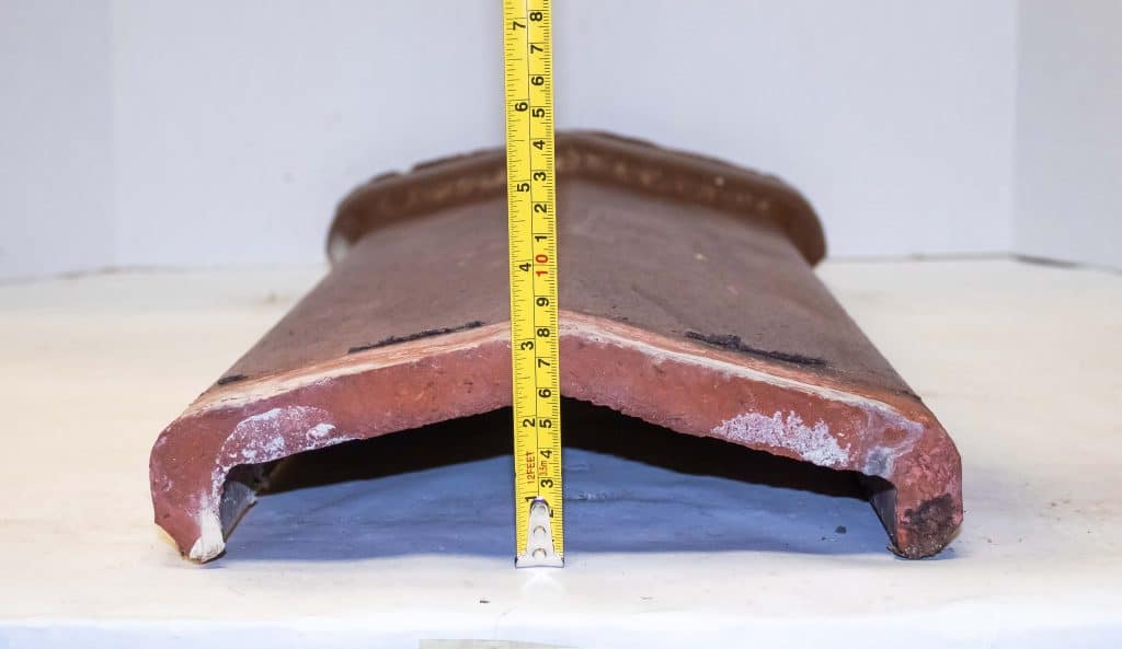 Superior Clay Double Slant Wall Coping | All Points Tile & Slate